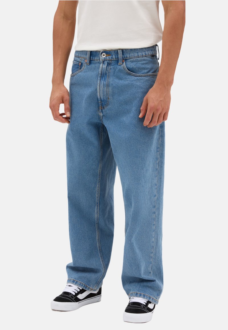 Vans BAGGY - Jeans straight leg - stonewash blue/blå - Zalando.se