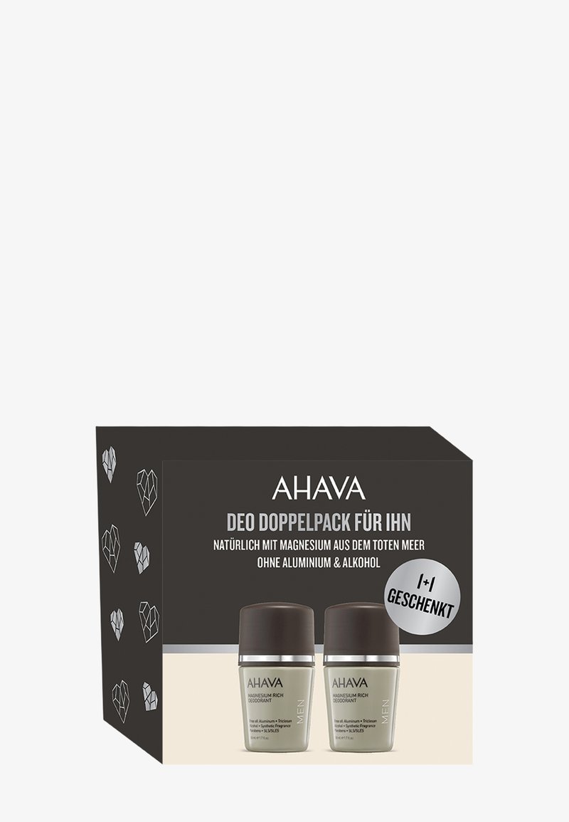 AHAVA MAGNESIUM RICH DEODORANT FOR MEN DUO KIT 2X50ML - Deodorant ...