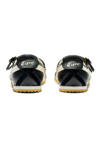 Onitsuka Tiger MEXICO 66 - Ballerinat nilkkaremmillä - black cream ...