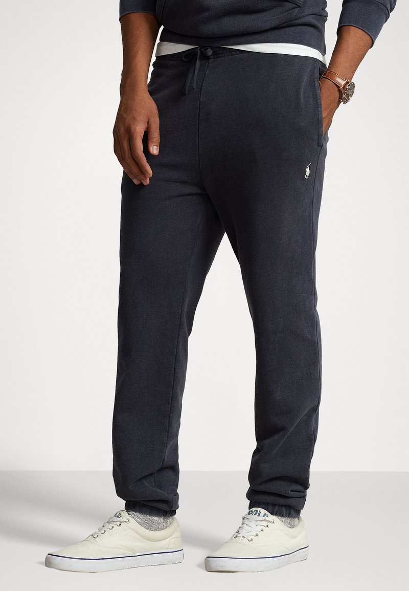 Polo Ralph Lauren ATHLETIC - Tracksuit bottoms - faded black/anthracite ...