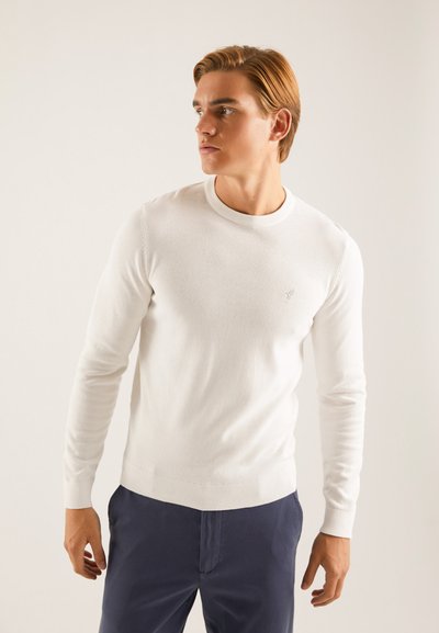 Pulls homme blanc en ligne sur la boutique Zalando