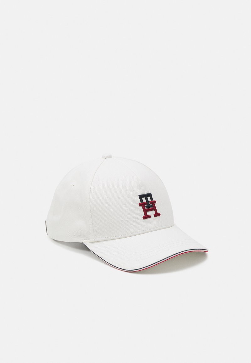 Tommy Hilfiger MONO CORPORATE UNISEX - Cap - optic white/white - Zalando.ie
