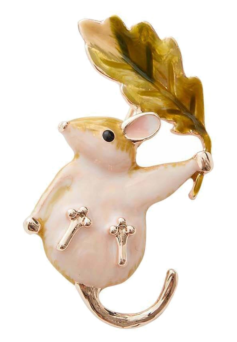 FABLE ENGLAND Brooch - gold coloured/gold-coloured - Zalando.ie