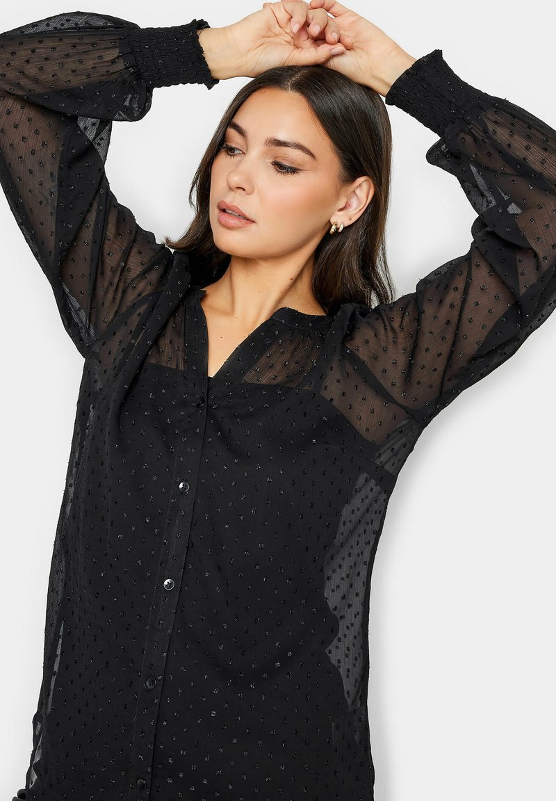 Long Tall Sally DOBBY - Blusa - black/negro - Zalando.es