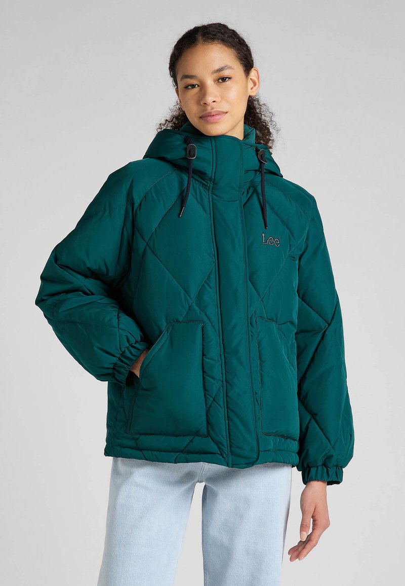 Lee Winter jacket - esmeralda/dark green - Zalando.de
