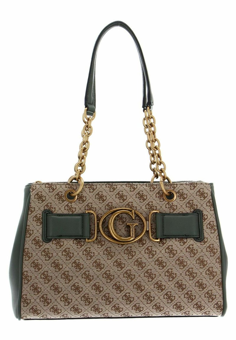 Guess AVIANA LUXURY - Sac à main - latte olive/beige - ZALANDO.FR
