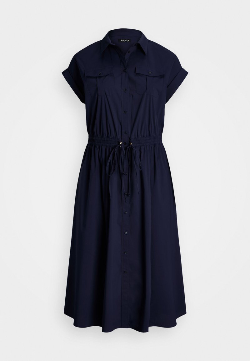 Lauren Ralph Lauren Woman ESTEE SHORT SLEEVE DAY DRESS - Paitamekko - refined navy/tummansininen ...