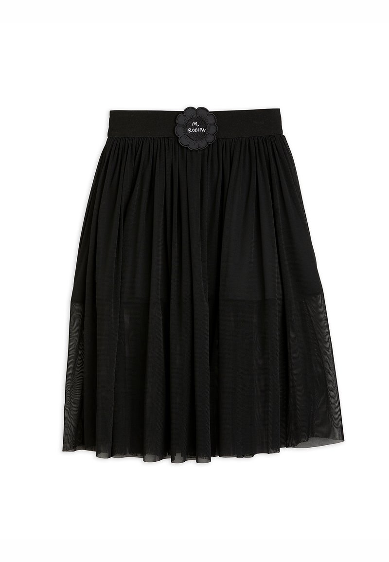Mini Rodini BAT FLOWER SKIRT - A-line skirt - black - Zalando.ie