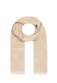 Guess RUMA - Scarf - white logo/beige - Zalando