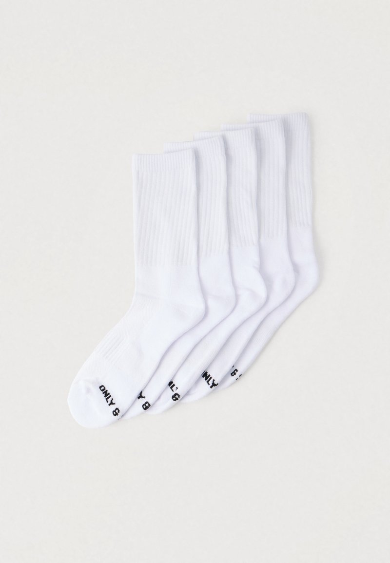 Only & Sons ONSBASIC TENNIS SOCK 5 PACK - Socks - white - Zalando