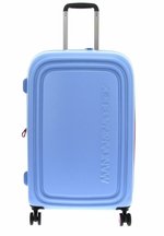 Mandarina Duck TROLLEY - Wheeled suitcase - cotton candy/light blue ...