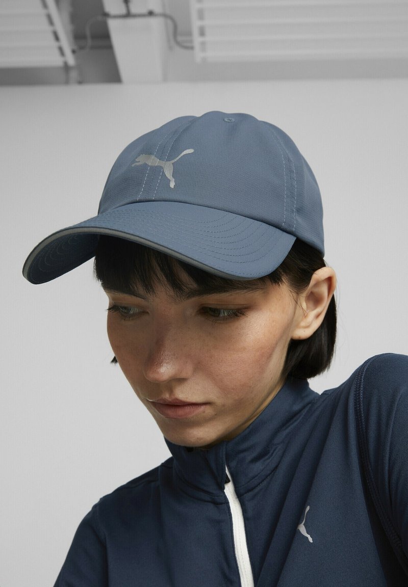 Puma QUICK DRY RUNNING - Cap - evening sky/grau - Zalando.ch