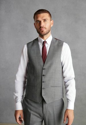 Next NOVA FIDES ITALIAN FABRIC TEXTURED - Weste - black/schwarz - Zalando.de