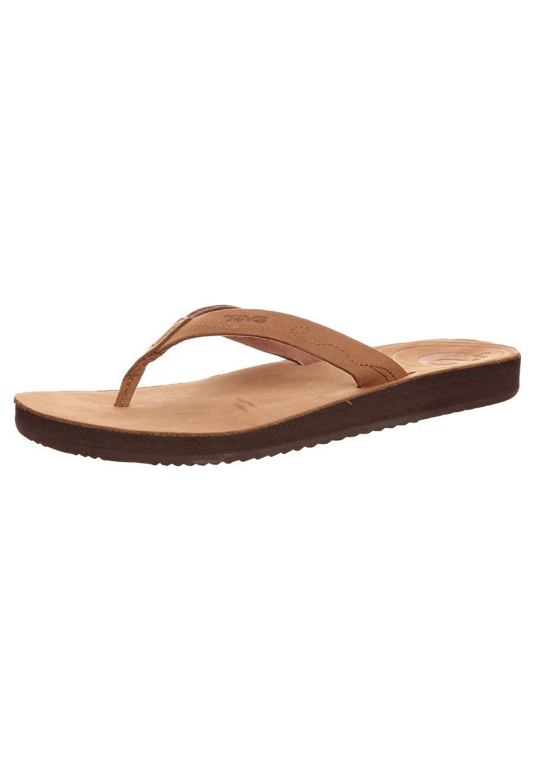 Teva COZUMEL - Chanclas de dedo - brown/marrón - Zalando.es