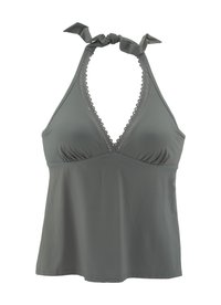 s.Oliver BÜGEL-TANKINI - Bikiniyläosa - oliv/oliivi - Zalando.fi