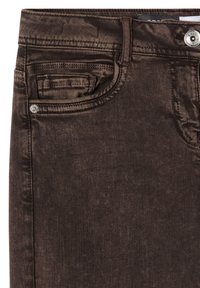 Cecil 7/8 HIGH WAIST JEANS IM LOOSE FIT - Straight leg jeans - brown ...