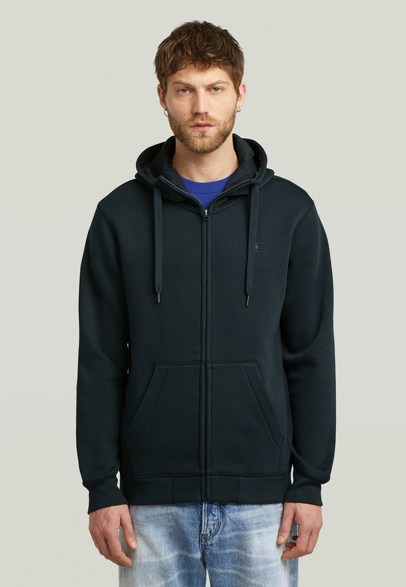 G-STAR PREMIUM CORE - Zip-up sweatshirt - salute/blue - Zalando