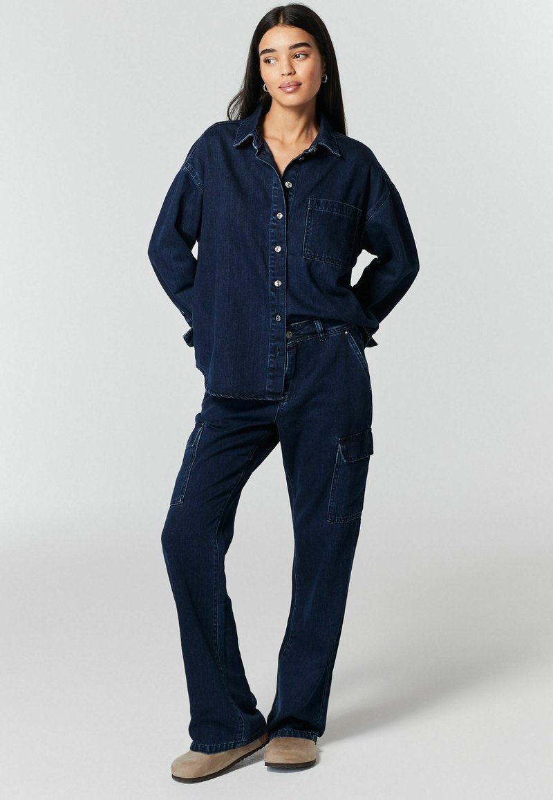 Next CARPENTER - Hemdbluse - inky blue/dark-blue denim - Zalando.at