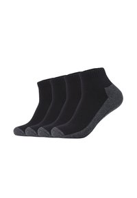camano KURZ 4ER PACK - Socks - black - Zalando