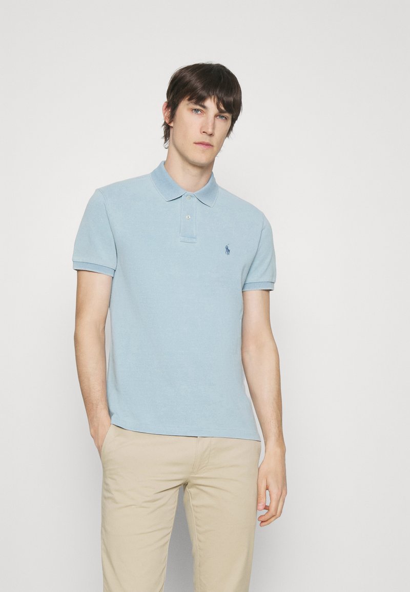 Polo Ralph Lauren SHORT SLEEVE - Polo shirt - light indigo/blue ...