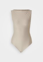 Abercrombie & Fitch BARE SOFT MATTE SHELL BODYSUIT - Top - fungi/light ...