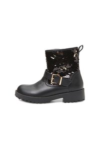 Bata Cowboy-/Bikerlaarsjes - nero/zwart - Zalando.nl