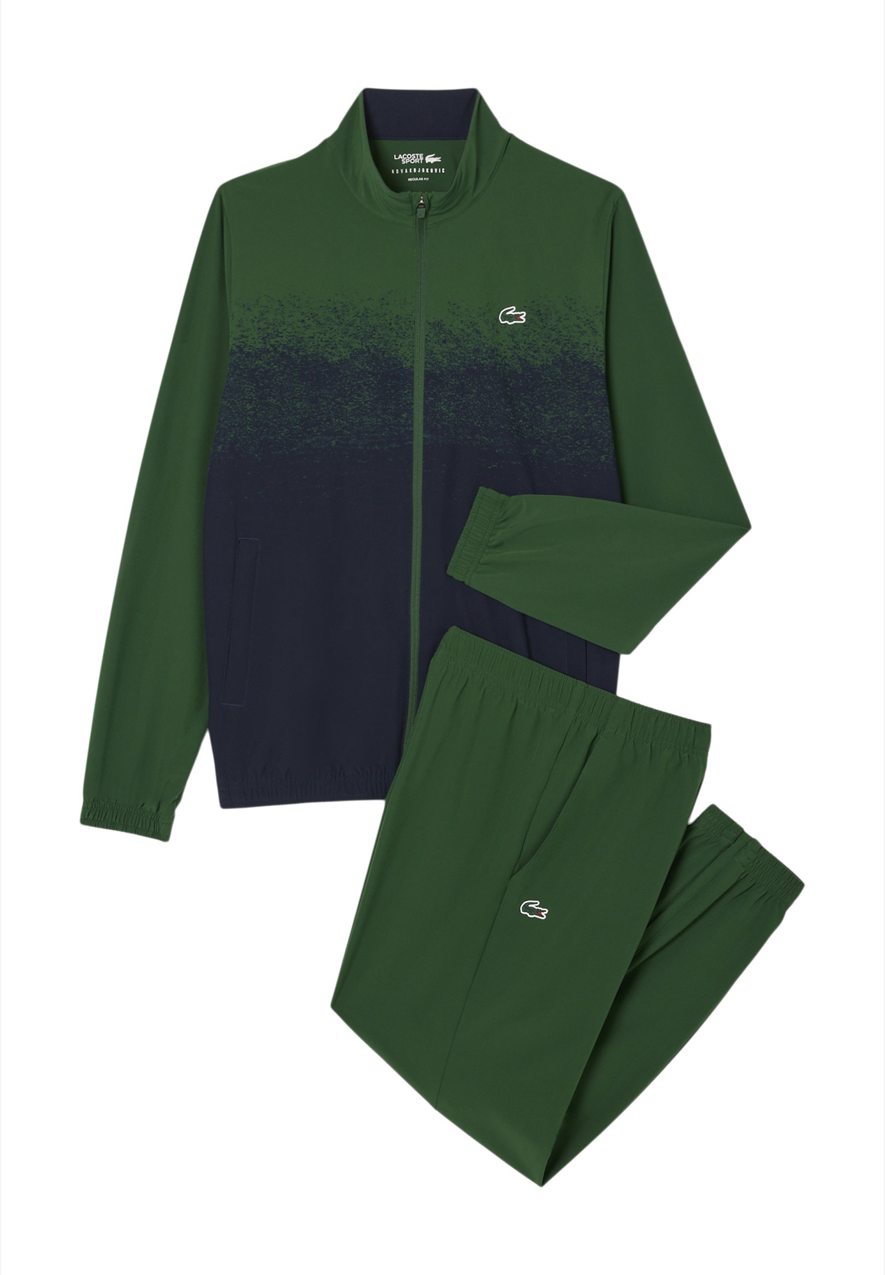 Lacoste Sport Survetement vert bleu marine vert ZALANDO.FR