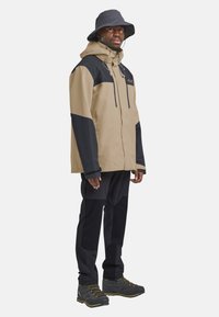 Jack Wolfskin JASPER 2L JK - Waterproof jacket - hazel wood/beige - Zalando