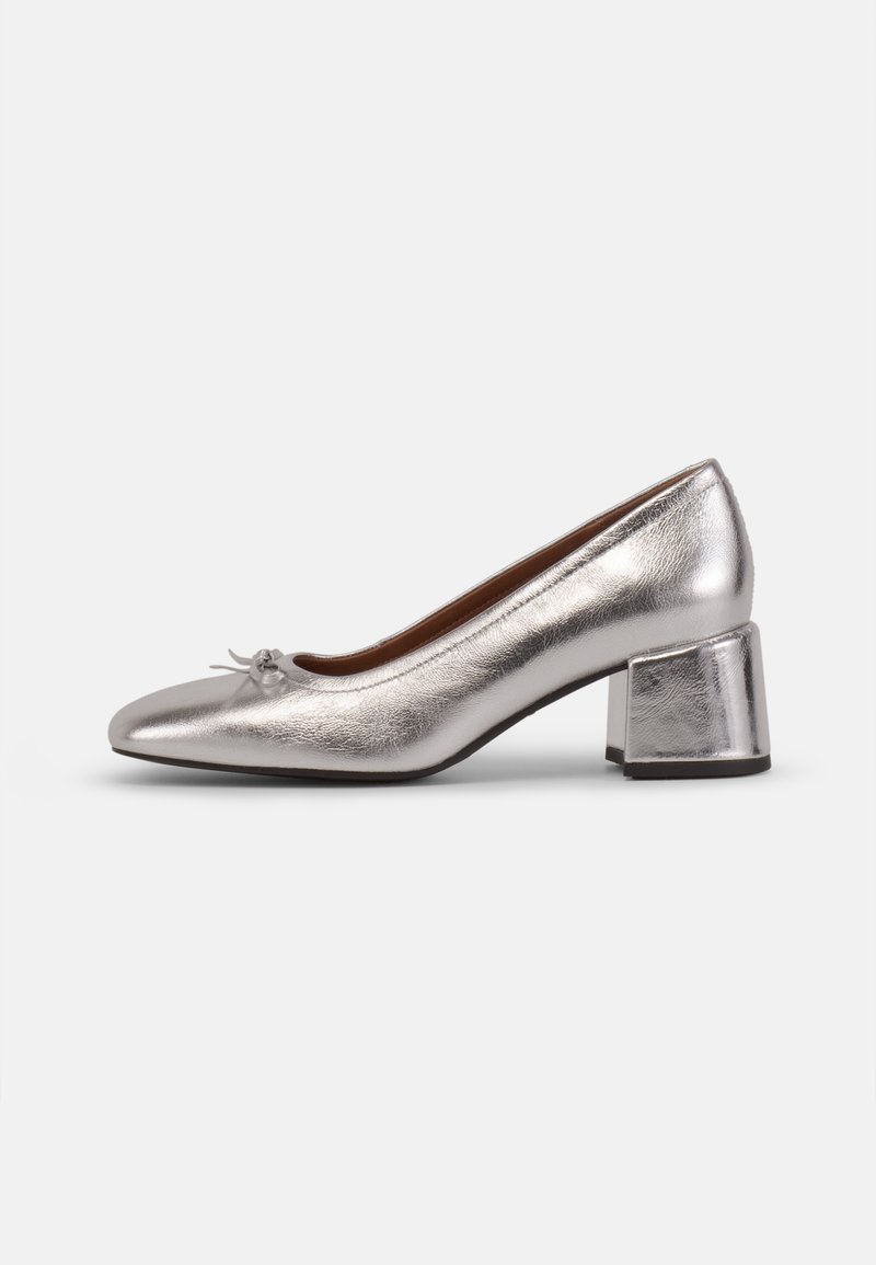 Vagabond ADISON - Classic heels - silver/silver-coloured - Zalando