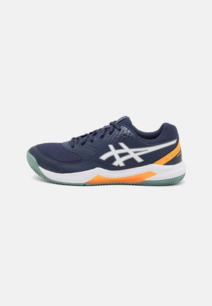 ASICS GEL-RESOLUTION 9 - Padelsko - thunder blue/electric lime/blå ...