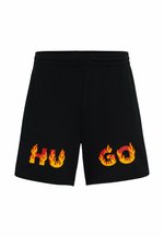 HUGO FLAMES - Pyjama bottoms - black one/black - Zalando.co.uk