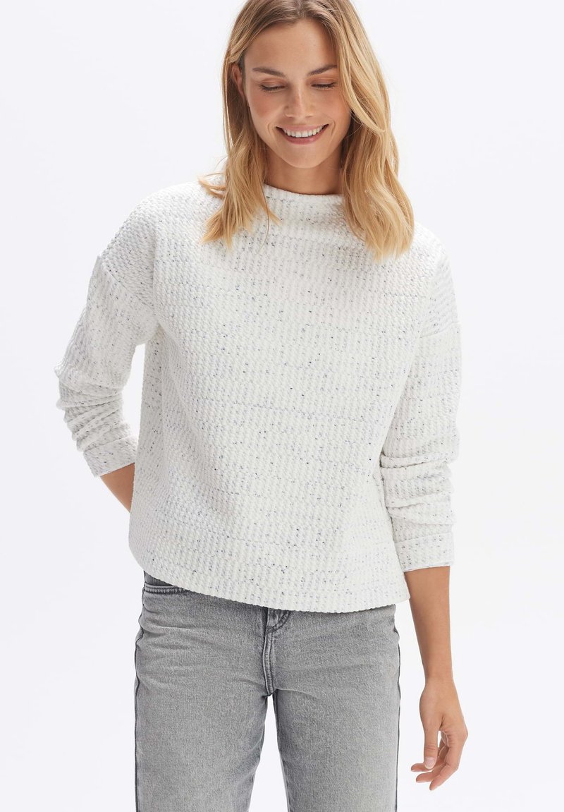 OPUS GOZY - Strickpullover - milk/weiß - Zalando.at