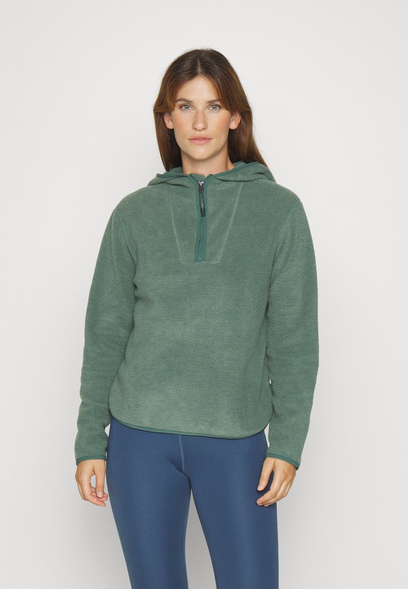 Even&Odd active Fleece jumper - dark green - Zalando.co.uk