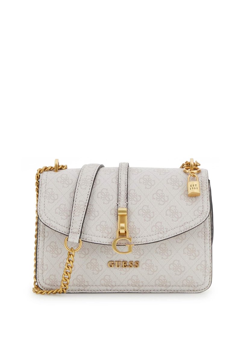 Guess JAMES 4G - UND PEONY-LOGO - Across body bag - hellrose/light pink ...