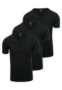 Ombre SET OF THREE Z29 - T-Shirt basic - black/schwarz - Zalando.ch