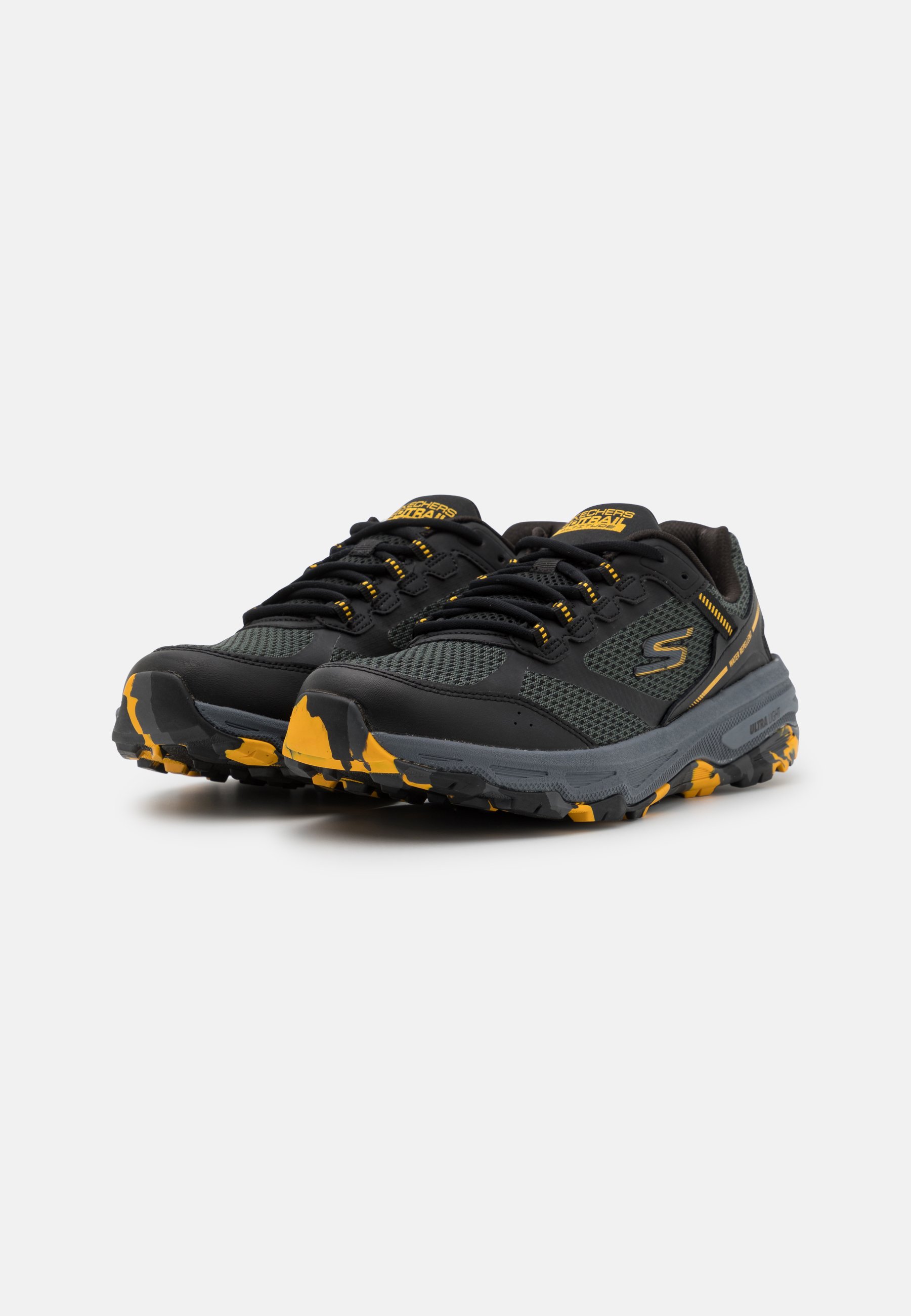 Skechers Performance GO RUN TRAIL ALTITUDE Trail running shoes black yellow black Zalando