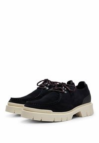 HUGO DENZEL DERB SDWB - Chaussures à lacets - dark blue one/bleu marine ...