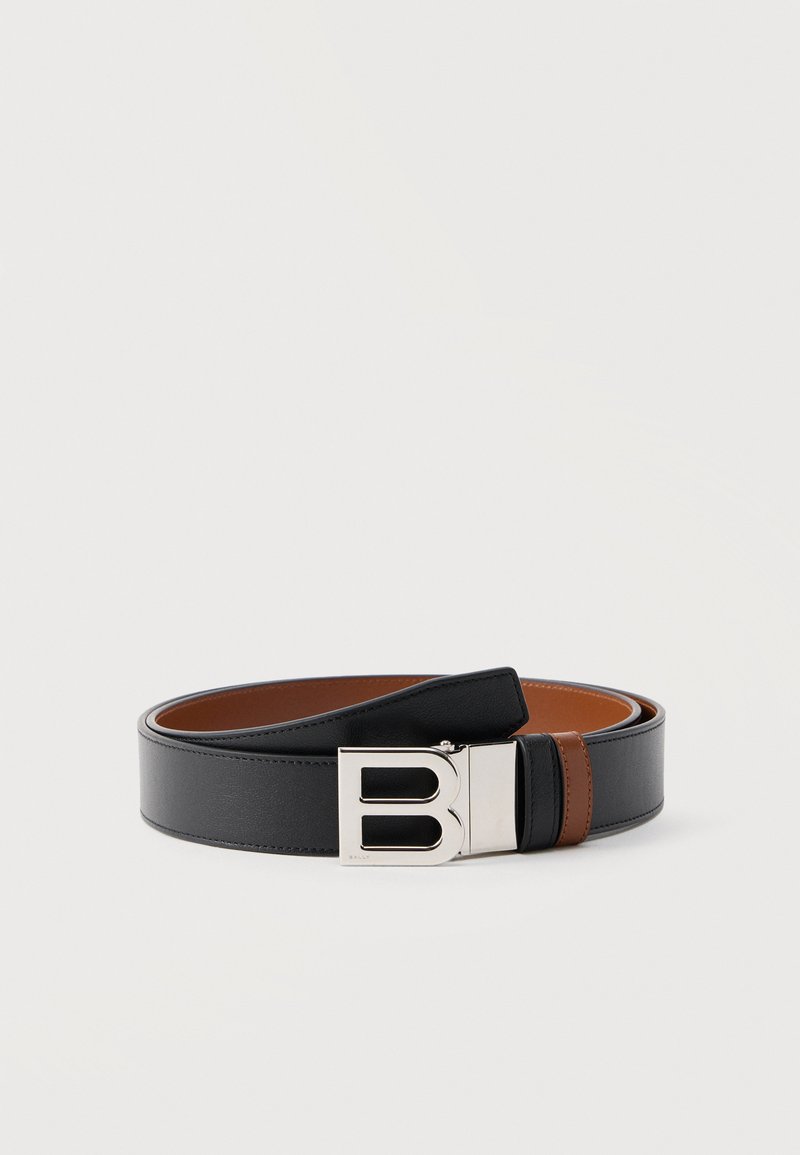 Bally B LOGO - Belt - black - Zalando
