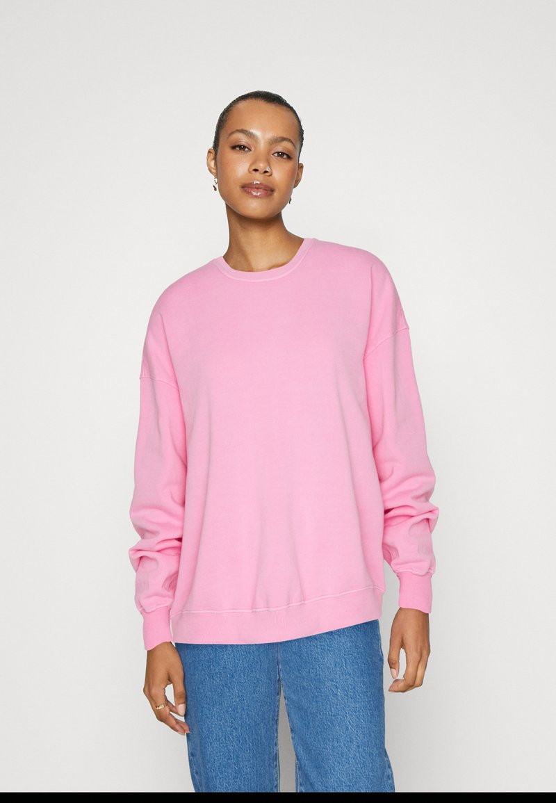 Cotton On CLASSIC WASHED CREW - Sweatshirt - washed candy pink ...