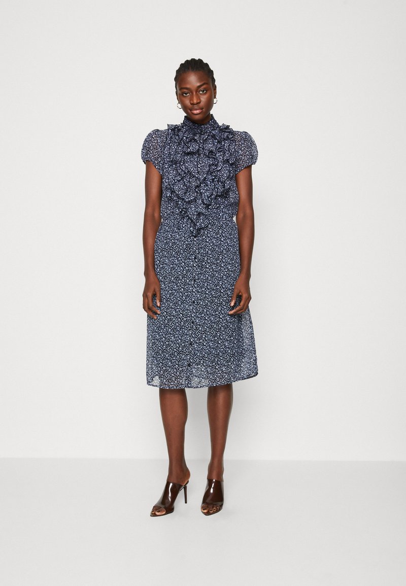 Saint Tropez LILJA DRESS - Vestido camisero - night sky/azul marino ...