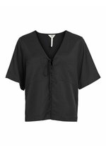 Object GEBUNDENES - Blouse - black - Zalando.de