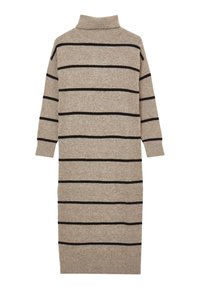 Calliope RIGHE - Robe pull - variante/beige chiné - ZALANDO.FR