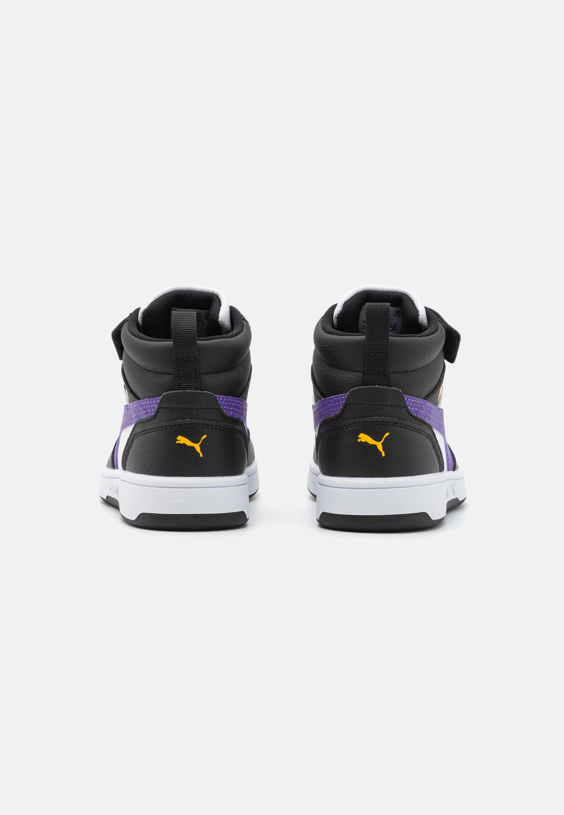 Puma REBOUND V6 MID AC UNISEX High top trainers white team violet black purple Zalando