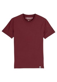 watapparel T-Shirt basic - burgundy/bordeaux - Zalando.de
