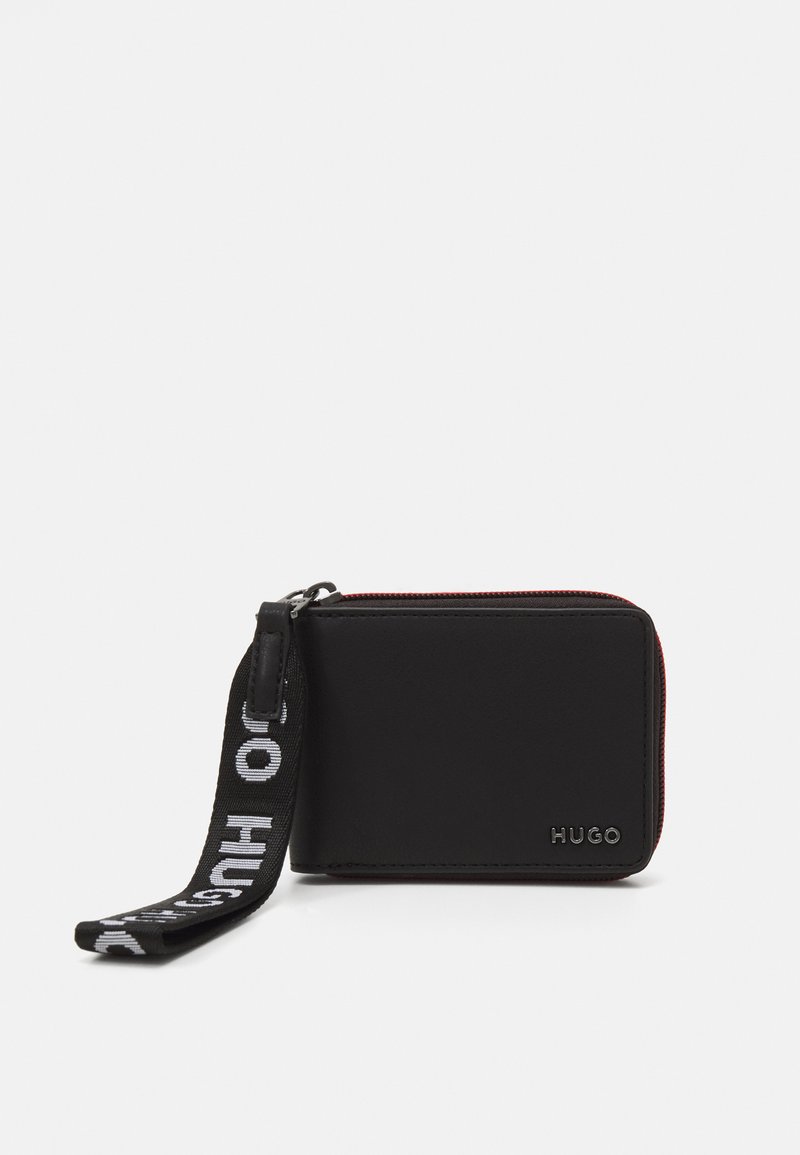 HUGO ZIPAROUND&STRAP - Wallet - black - Zalando