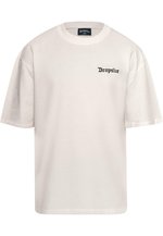 Dropsize HEAVY V2 EMBO - T-Shirt print - cream white/weiß - Zalando.ch