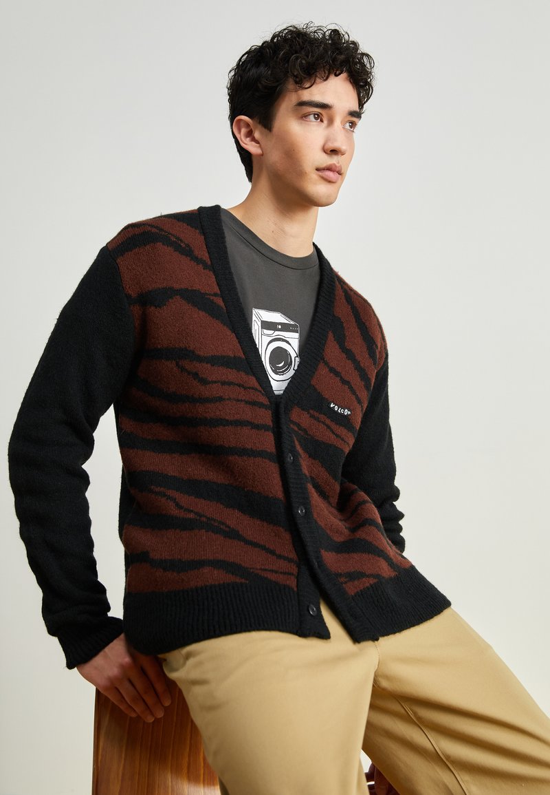 Volcom ANARCHIETOUR - Cardigan - black - Zalando.co.uk