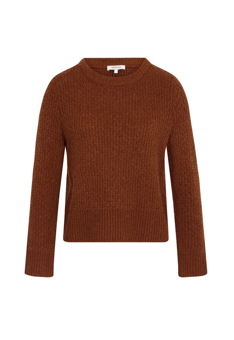 Morgan ROUND NECK LONG SLEEVES - Trui - marron cognac/bruin - Zalando.nl