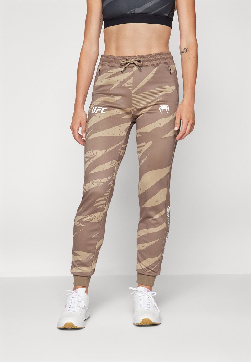 Venum UFC FIGHT WEEK - Tracksuit bottoms - desert/khaki - Zalando.co.uk