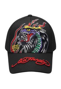Ed Hardy SNAKE-FLAME - Gorra - black black/negro - Zalando.es